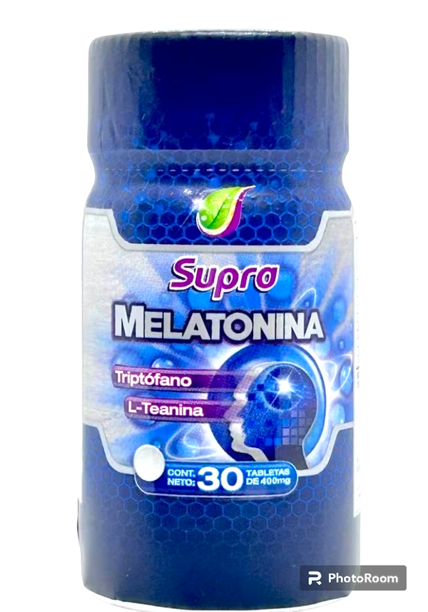 Supra Melatonina 30 tabs – SaviaBalance