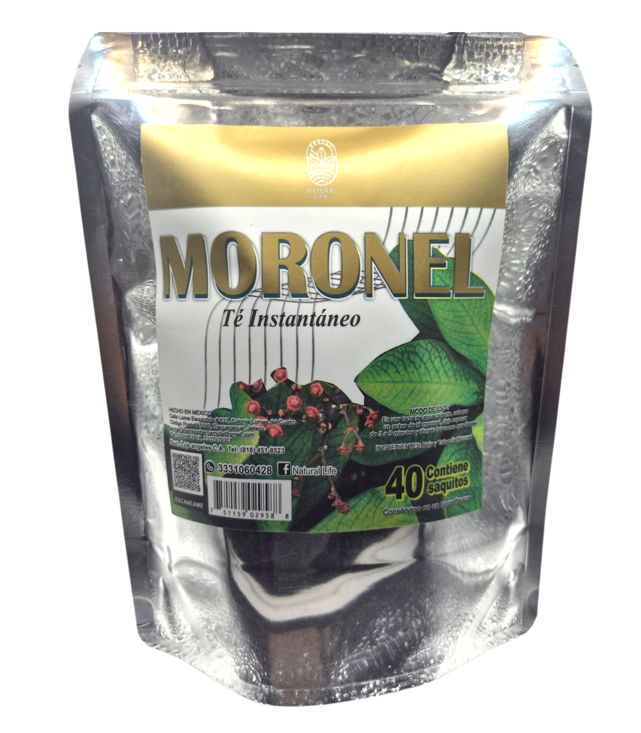 Té de Moronel 40 saquitos – SaviaBalance