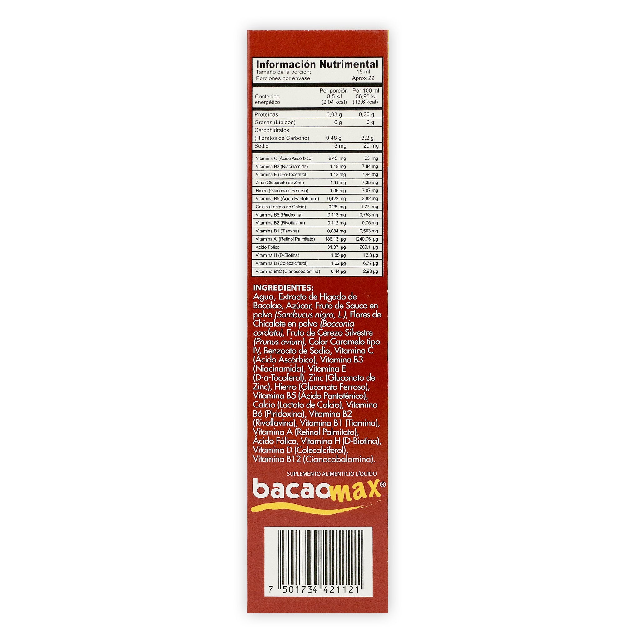 Bacaolina Prosa Jarabe 340 ml – SaviaBalance