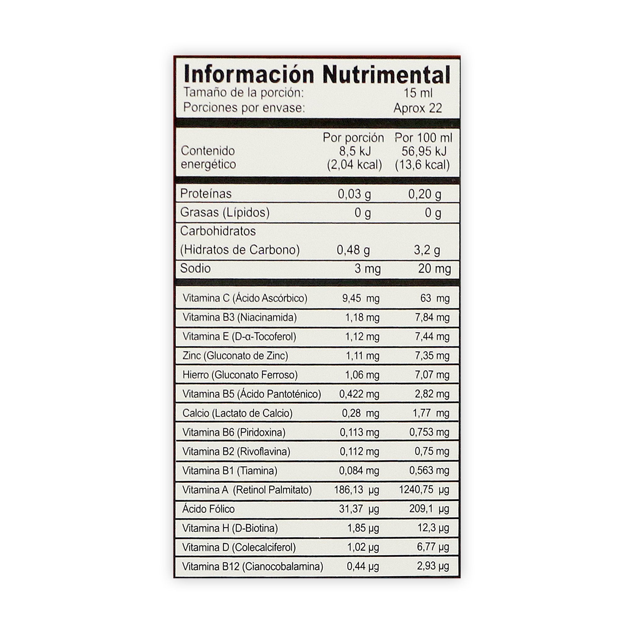 Bacaolina Prosa Jarabe 340 ml – SaviaBalance